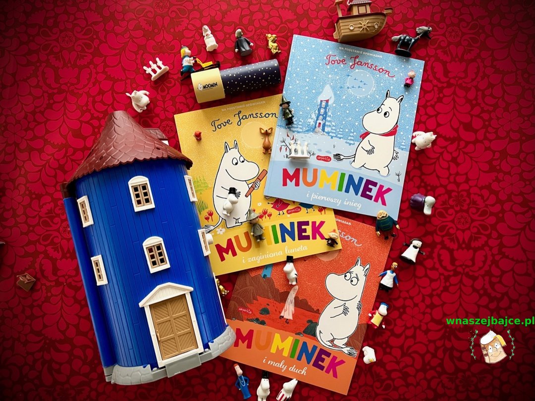 „Muminek i mały duch”, „Muminek i zaginiona luneta”, „Muminek i ...